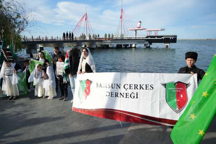 160 yıldır dinmeyen acı: Samsun'da Çerkezler atalarını andı