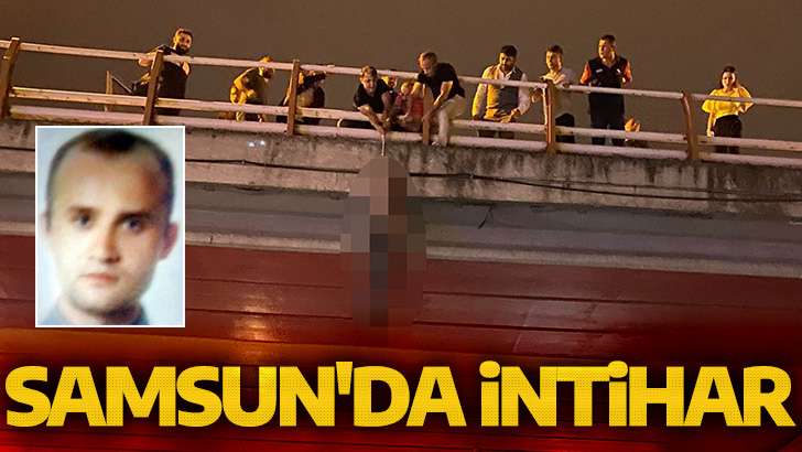 Samsun'da intihar